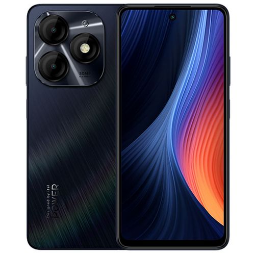 ITEL P55 (A666L) - 6.6" - 50MP - 5000mAh - 18W - 4G - Black / Blue – 3chub